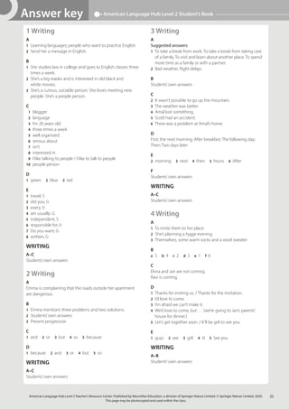 AMERICAN LANGUAGE HUB_Level2_Student'sBook_Answerkey.pdf