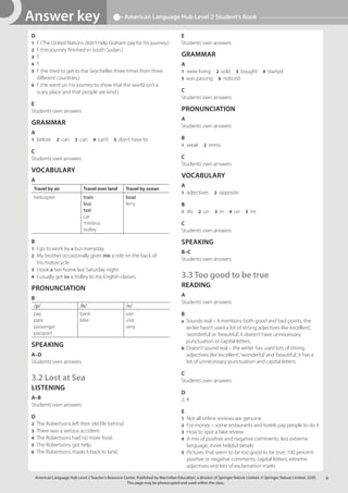 AMERICAN LANGUAGE HUB_Level2_Student'sBook_Answerkey.pdf