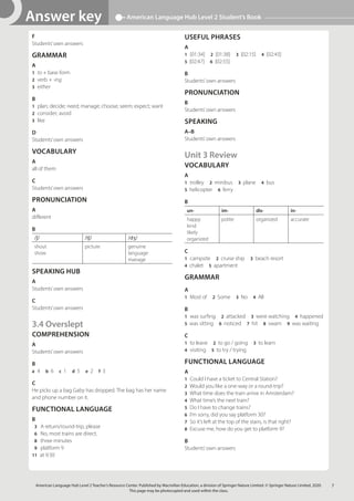 AMERICAN LANGUAGE HUB_Level2_Student'sBook_Answerkey.pdf