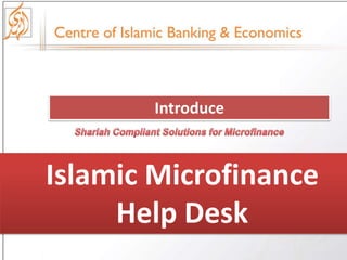 Al huda islamic microfinance services | PPTX | Business Accounting & Finance | Business
