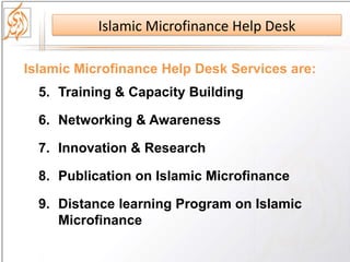 Al huda islamic microfinance services | PPTX | Business Accounting & Finance | Business