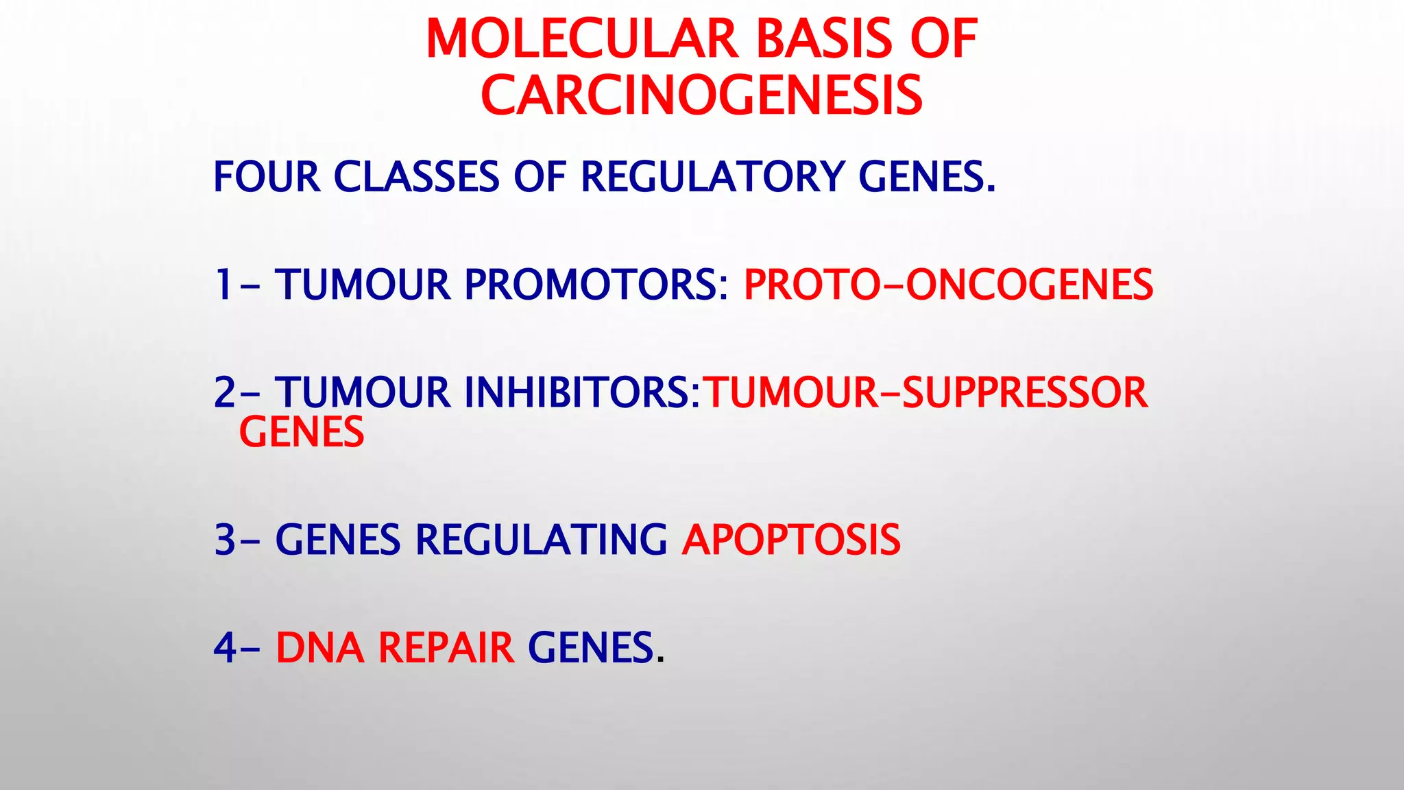 Cancer,oncogenes and Tumor suppressor genes | PPTX