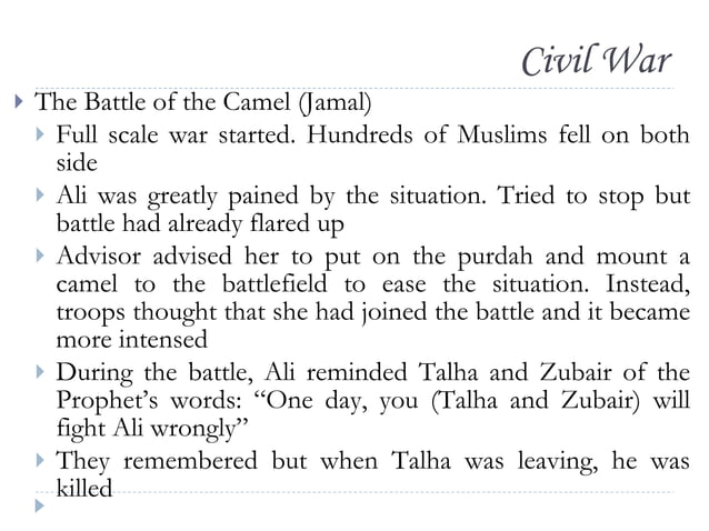 Sayyidina 'Ali ibn Abu Talib | PPT | Islam | Religion & Spirituality
