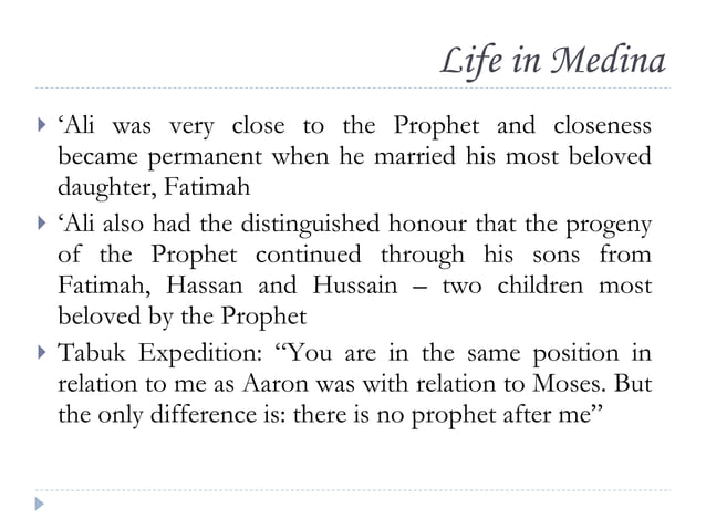 Sayyidina 'Ali ibn Abu Talib | PPT | Islam | Religion & Spirituality