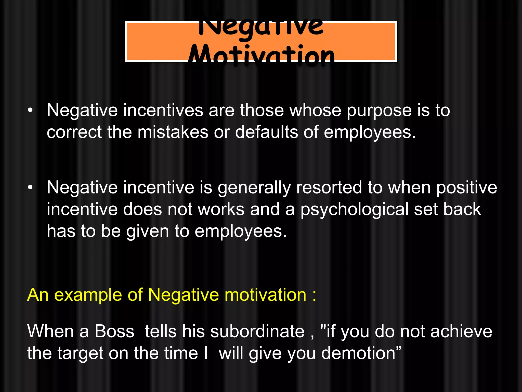Theories of Motivation in Organizational Behavior | PPTX