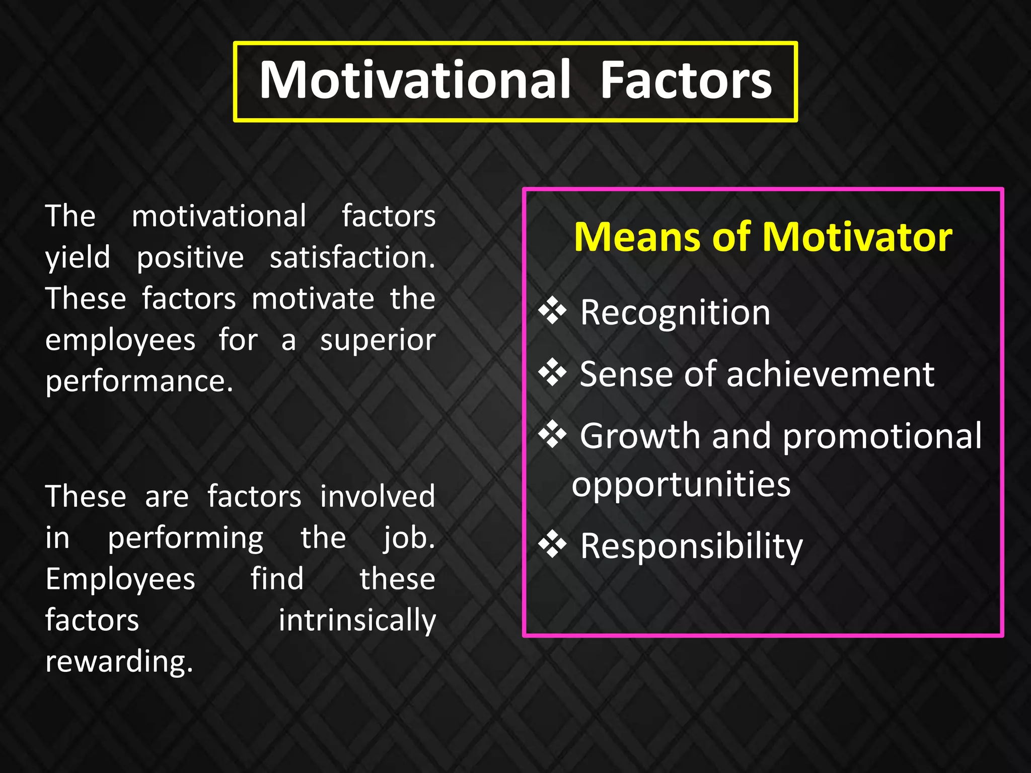 Theories of Motivation in Organizational Behavior | PPTX
