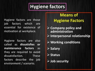 Theories of Motivation in Organizational Behavior | PPTX