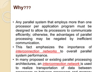 Interconnection Network | PPTX