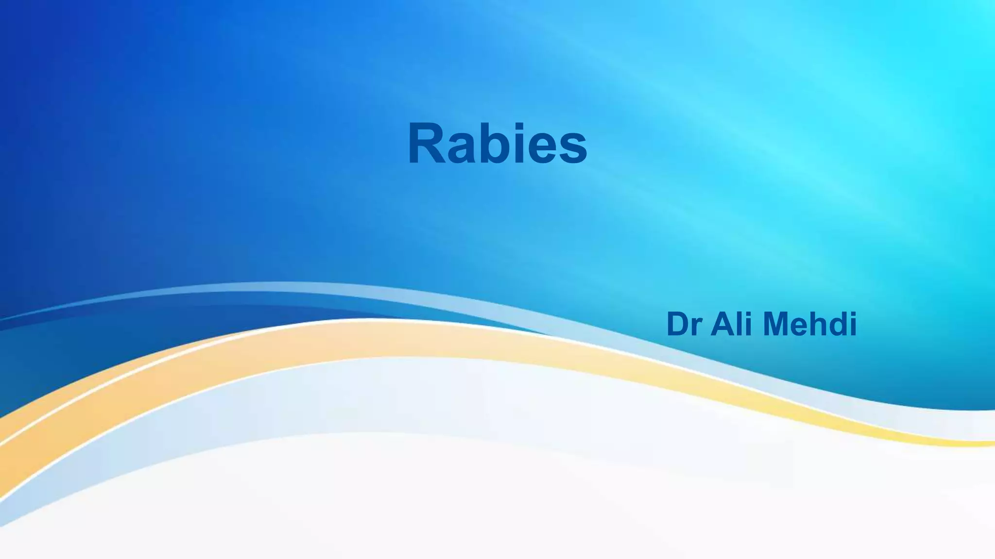 Rabies | PPT