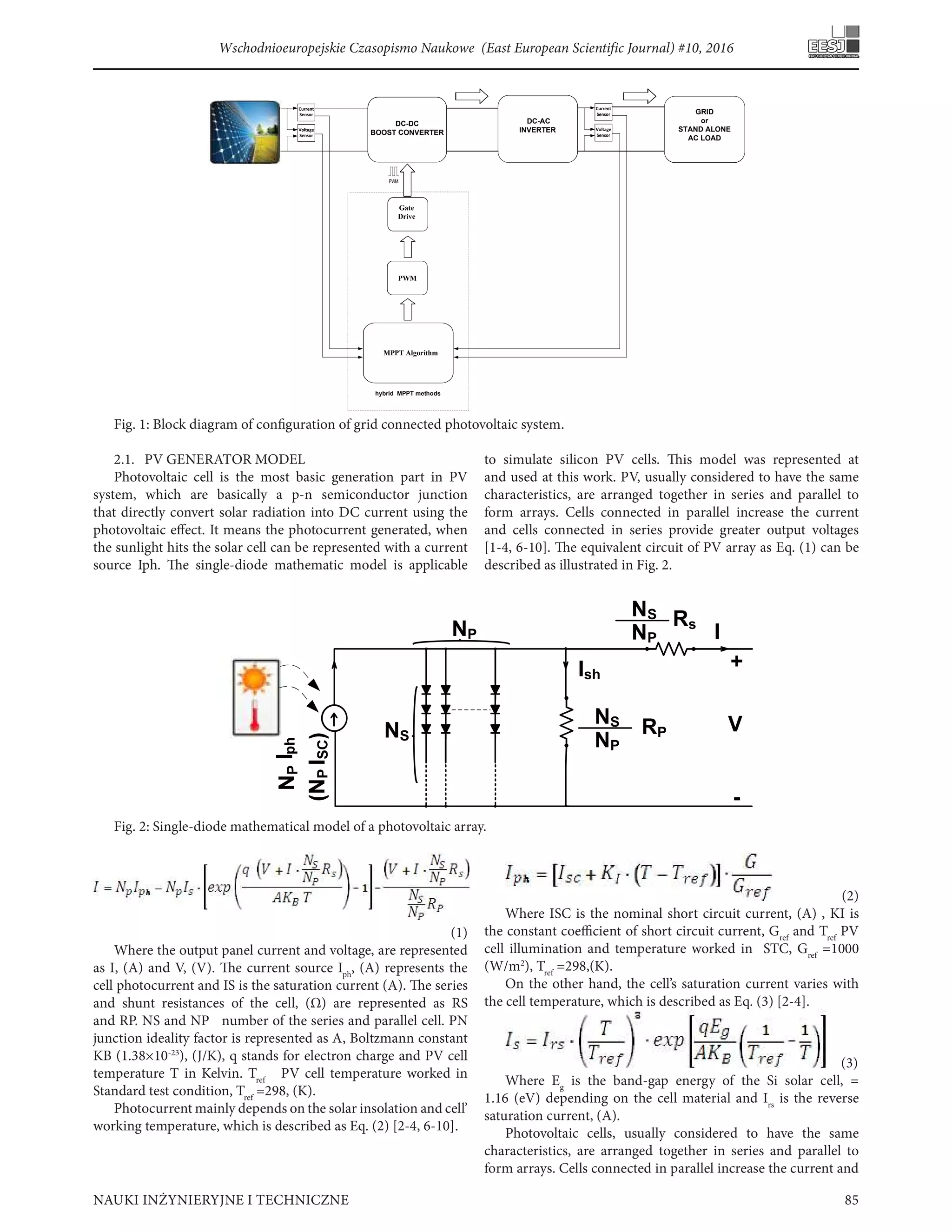 Power Electronic for Single-Phase Grid-Connected PV System. | PDF