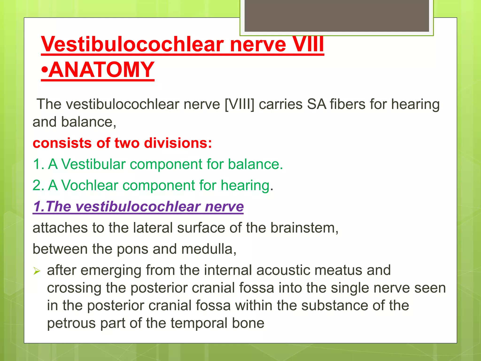 cranial nerve | PPTX