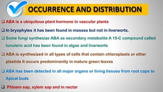 plant abscisic acid aba bu ali rasool | PPT