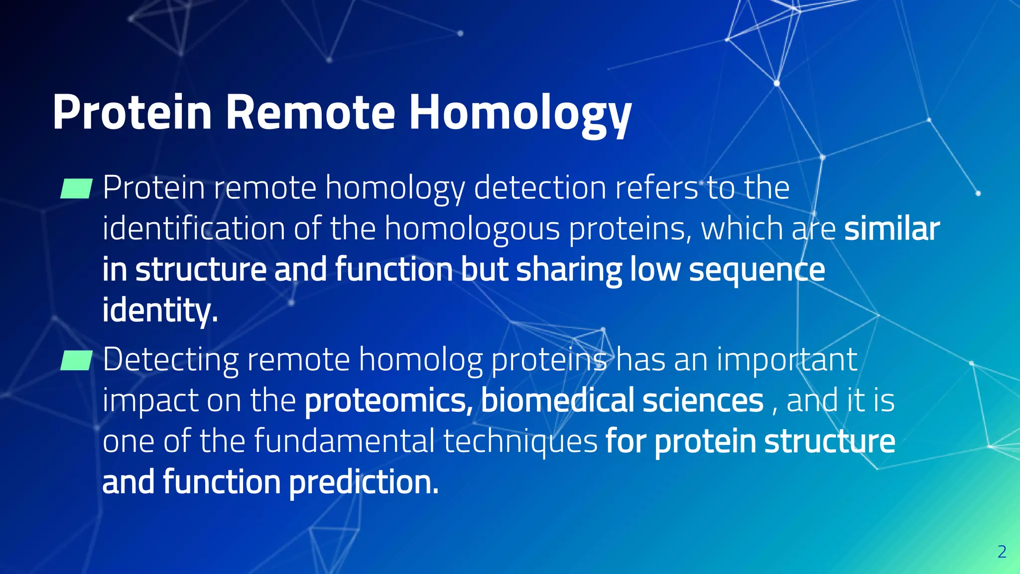 Protein Remote Homology Detection Pptx Web Development Internet