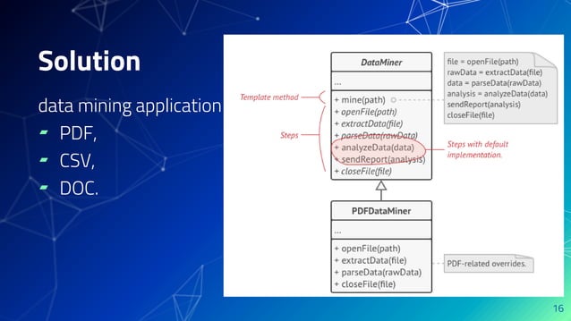 Design Pattern (Strategy & Template) | PPT