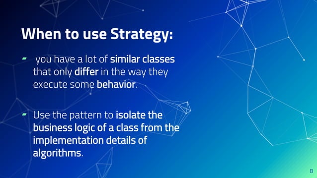 Design Pattern (Strategy & Template) | PPT
