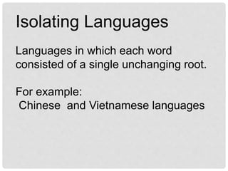 Over View of the 19th century History of linguistics | PPTX