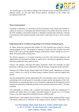 `Emiratization | PDF
