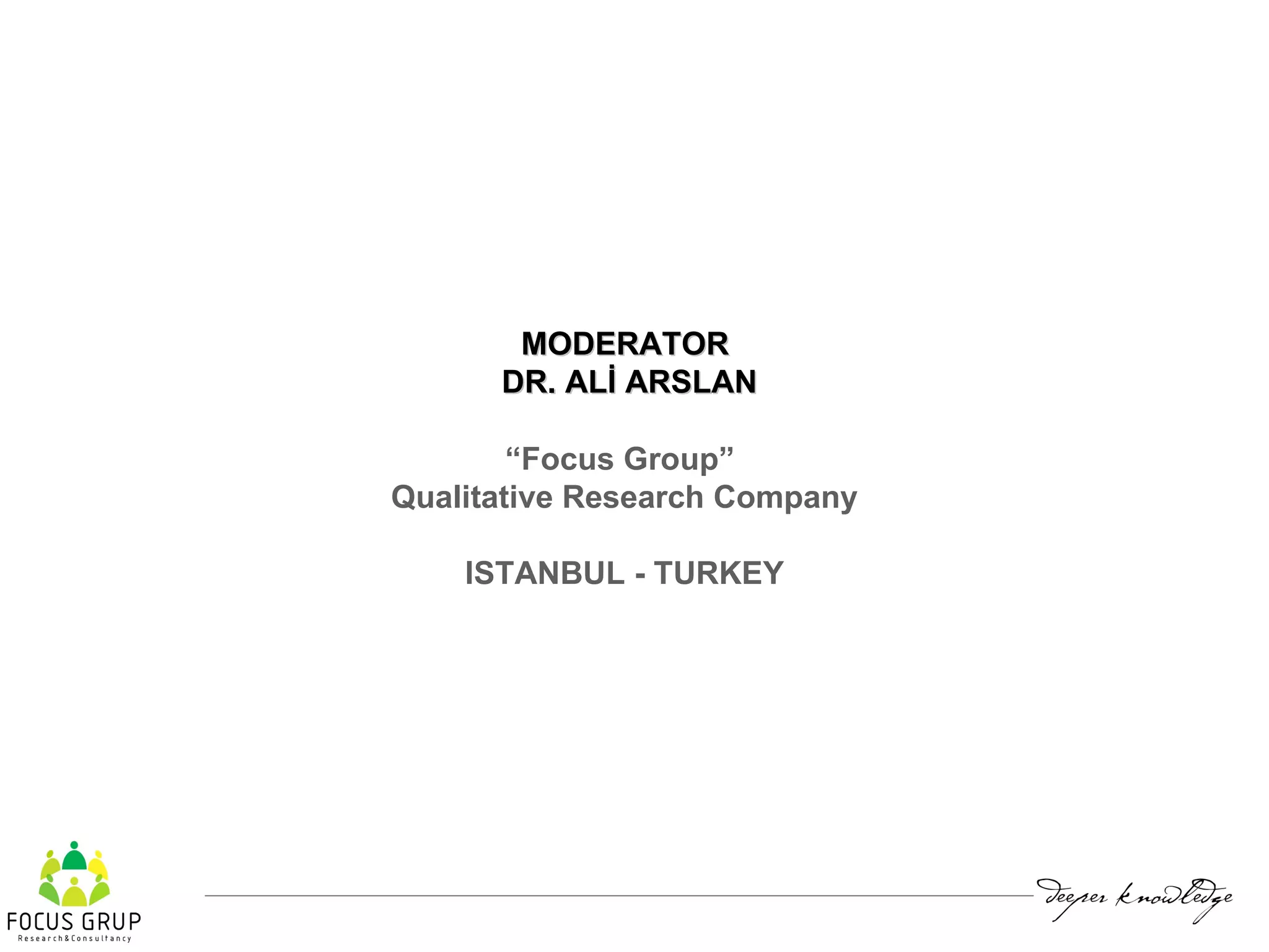 Ali Arslan Qualitative Cv | PPT