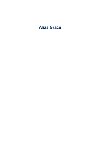 Alias Grace | PDF