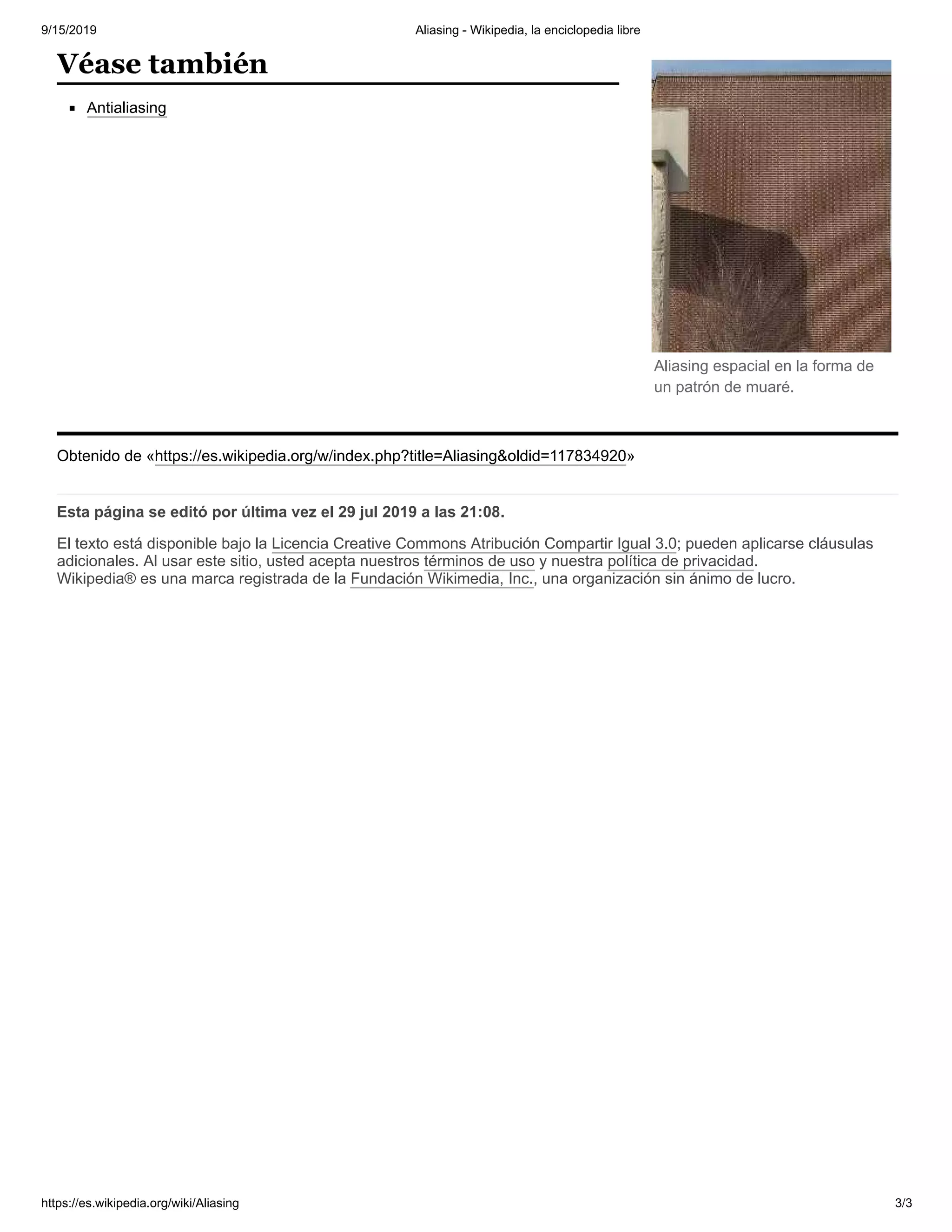 Aliasing | PDF
