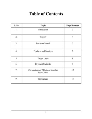 Case Study of Alibaba.com