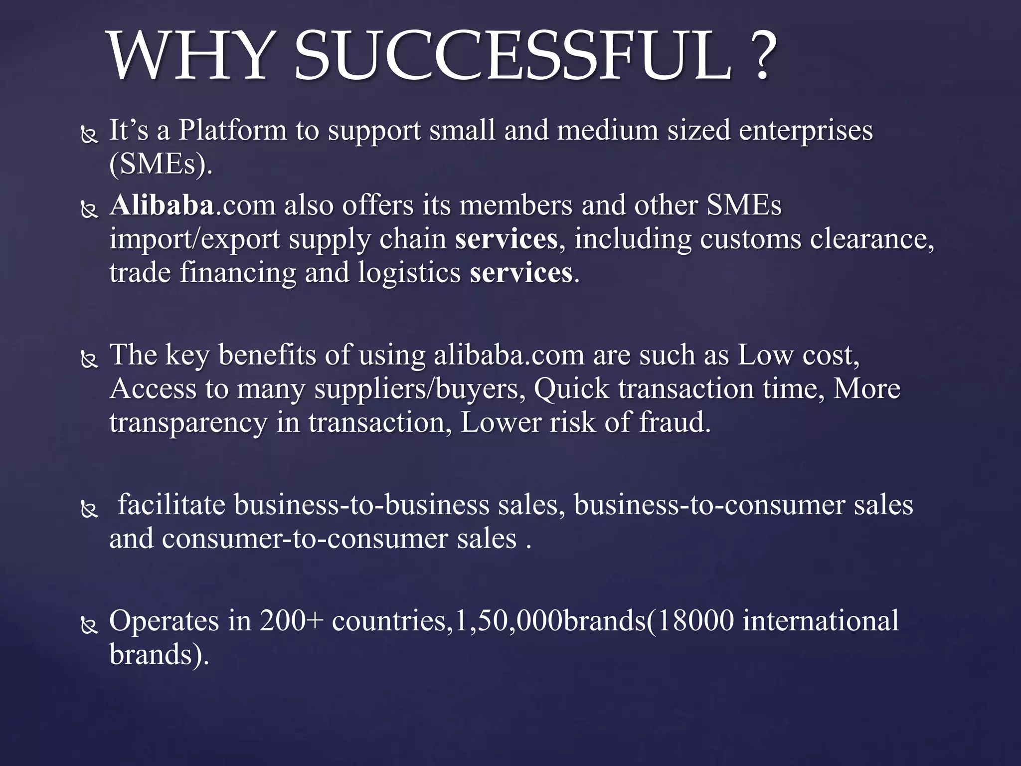A CASE STUDY ALIBABA.COM
