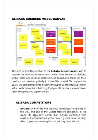 ALIBABA analysis.pdf | Retail Industry | Industries