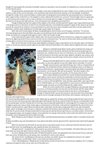 Ali baba and the forty thieves | DOCX