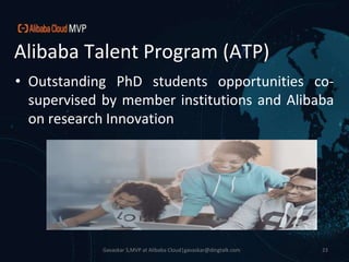 Alibaba cloud for Educators | PPTX