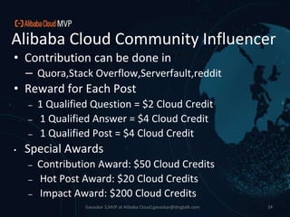 Alibaba cloud for Educators | PPTX