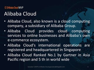Alibaba cloud for Educators | PPTX