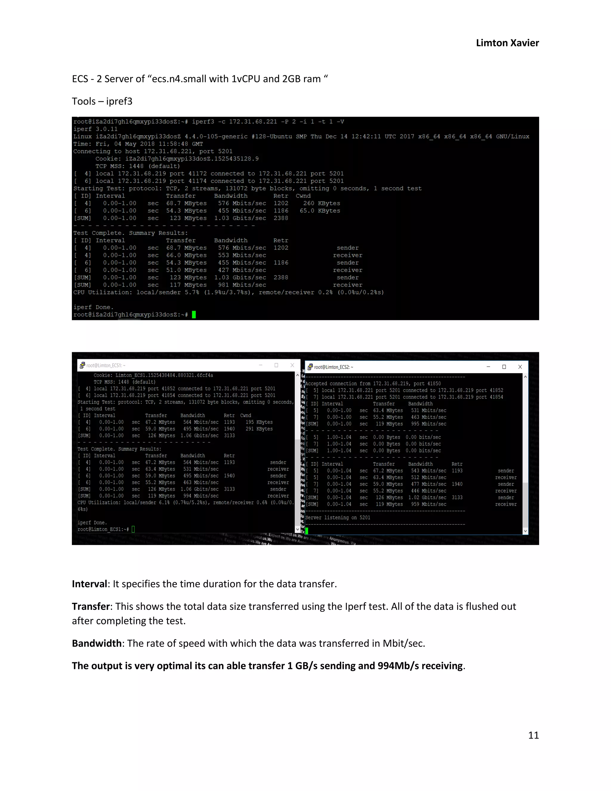 Alibaba cloud benchmarking report ecs rds limton xavier | PDF