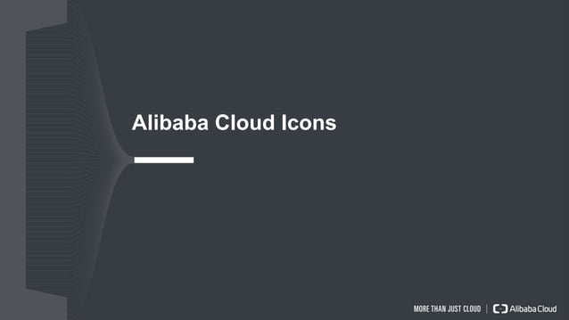 Alibaba Cloud Icons.pptx | Cloud Computing | Internet