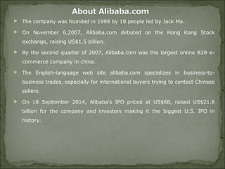 Ali Baba: A Case Study | PPT