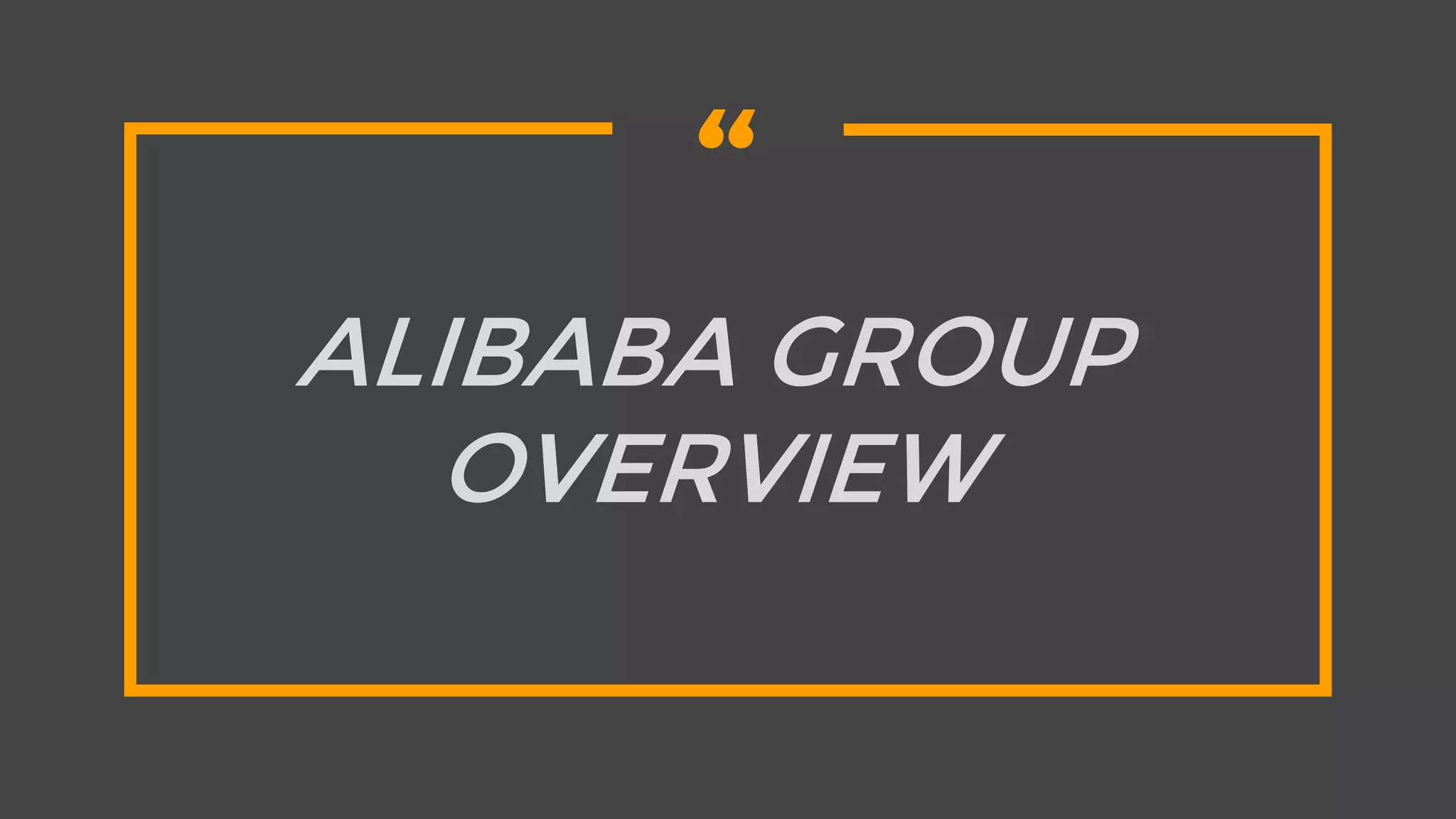 Alibaba group | PPTX