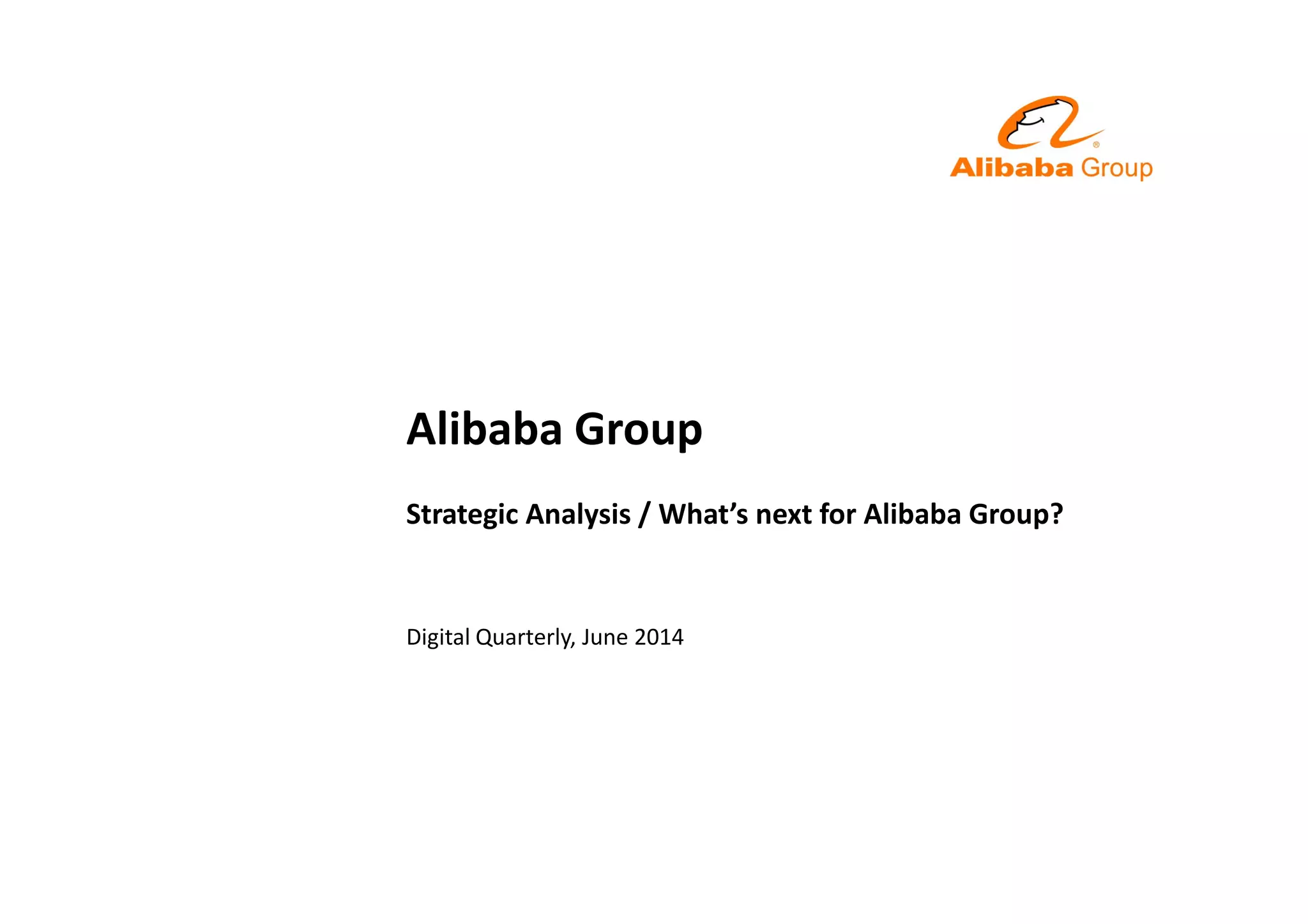 Alibaba Group - Strategic Analysis - Overview | PPT