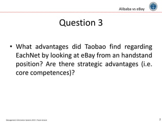 Alibaba presentation | PPTX