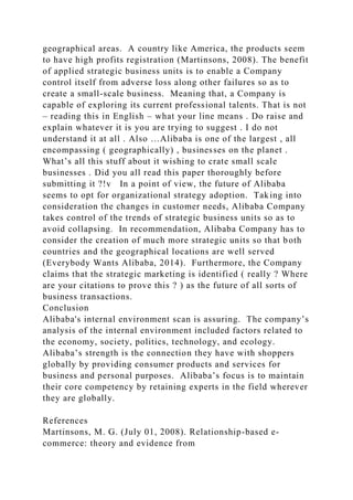 Alibabas Internal( just internal) EnvironmentTimothy .docx