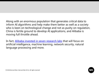 The Amazing Ways Alibaba Uses Artificial Intelligence And Machine ...