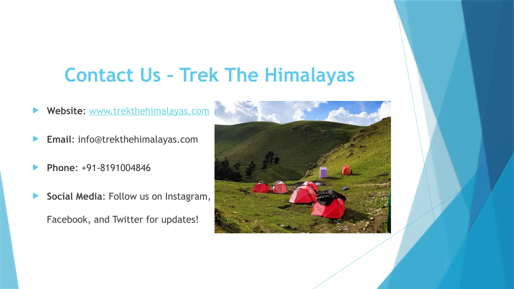 Ali Bedni Bugyal Trek - Trek The Himalayas | PPT