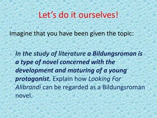 Looking For Alibrandi Essay Help | PPT