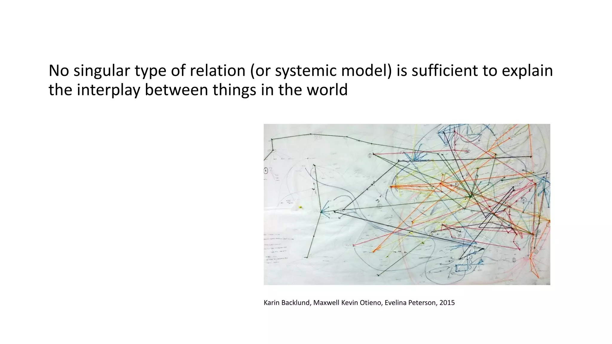 A Library of Systemic Relations | PDF