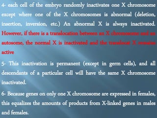 THE PUZZLE OF X CHROMOSOME "alice test" | PPTX