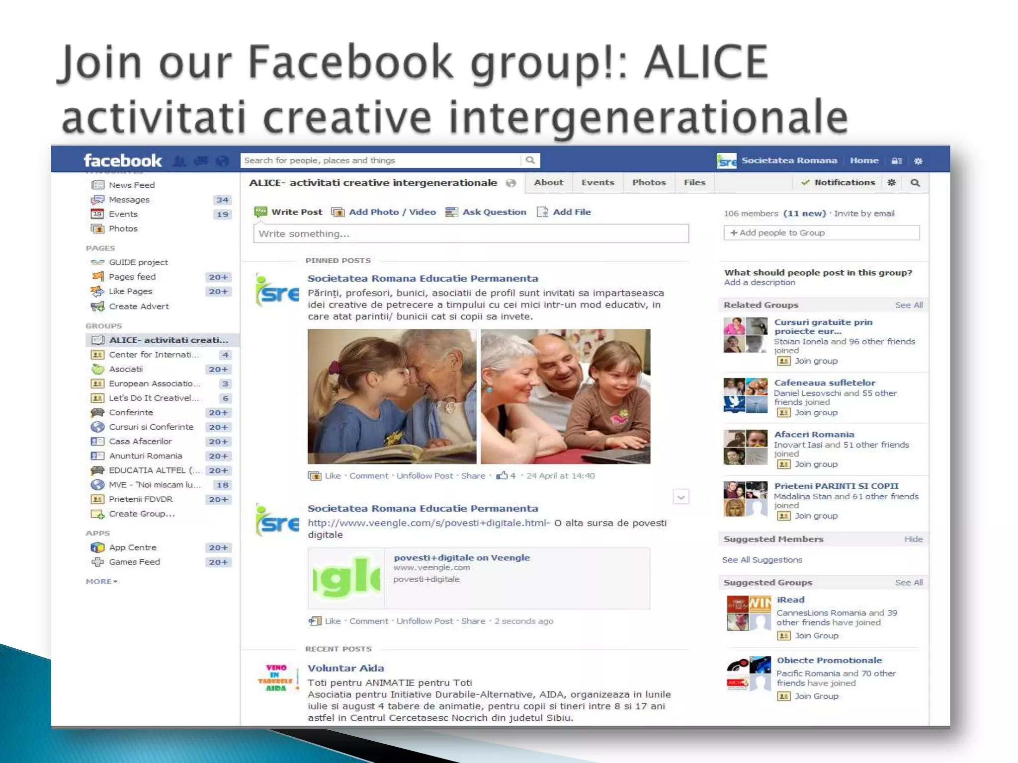 Alice experience in romania srep | PPTX