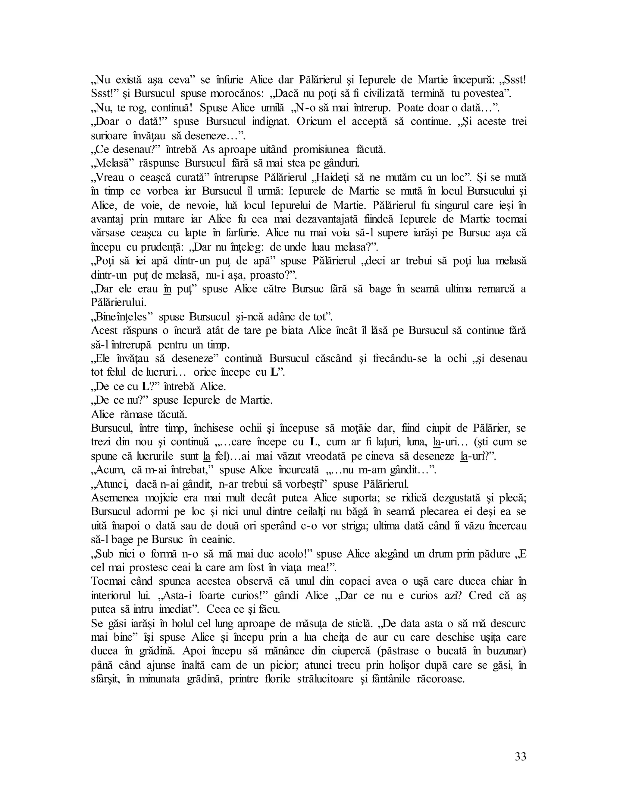 Alice in-tara-minunilor | DOC