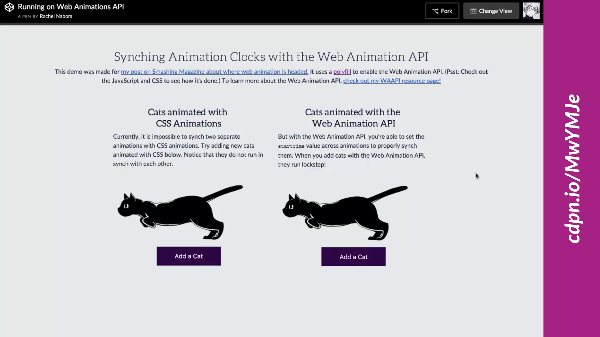 Alice in Web Animations API Land | PPT