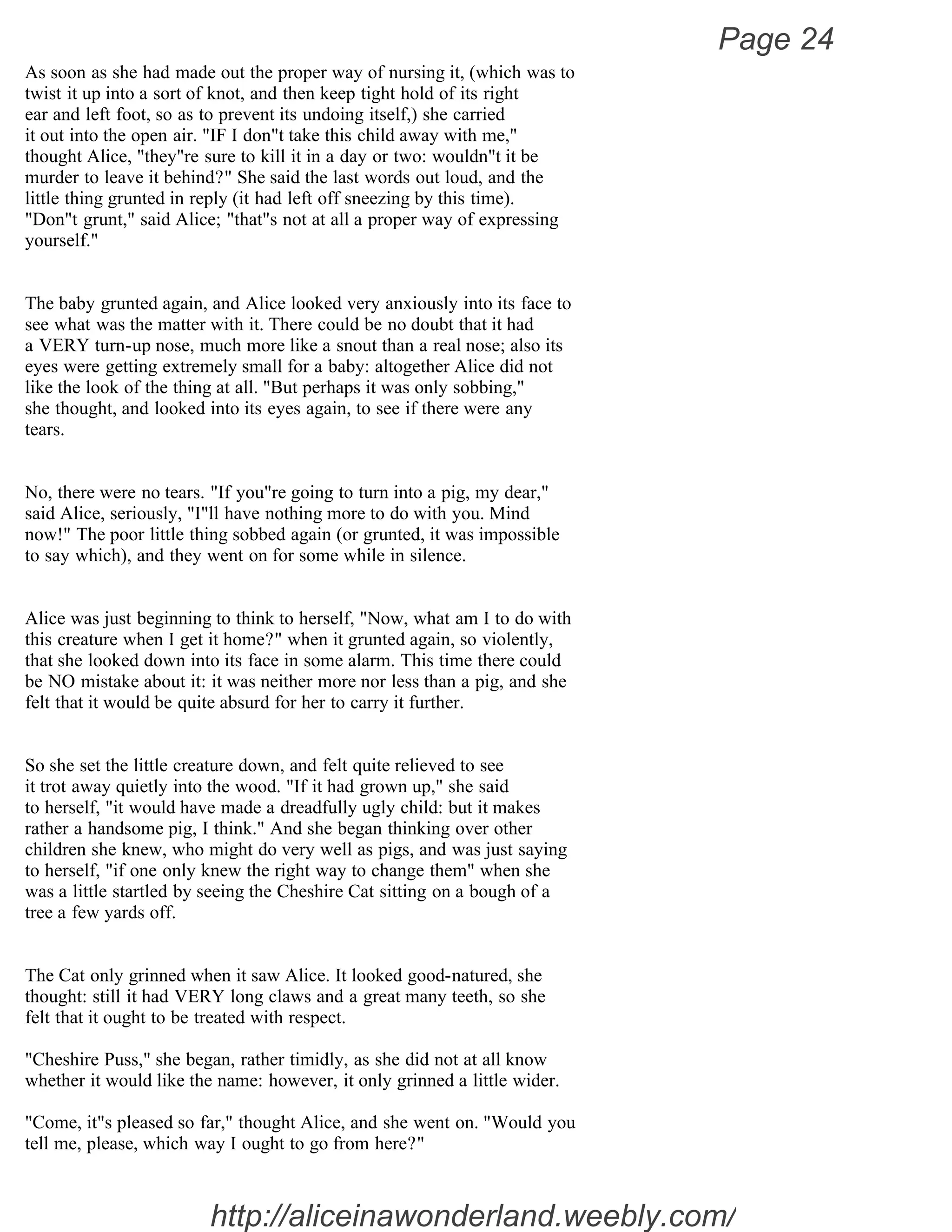 Alice In Wonderland | PDF