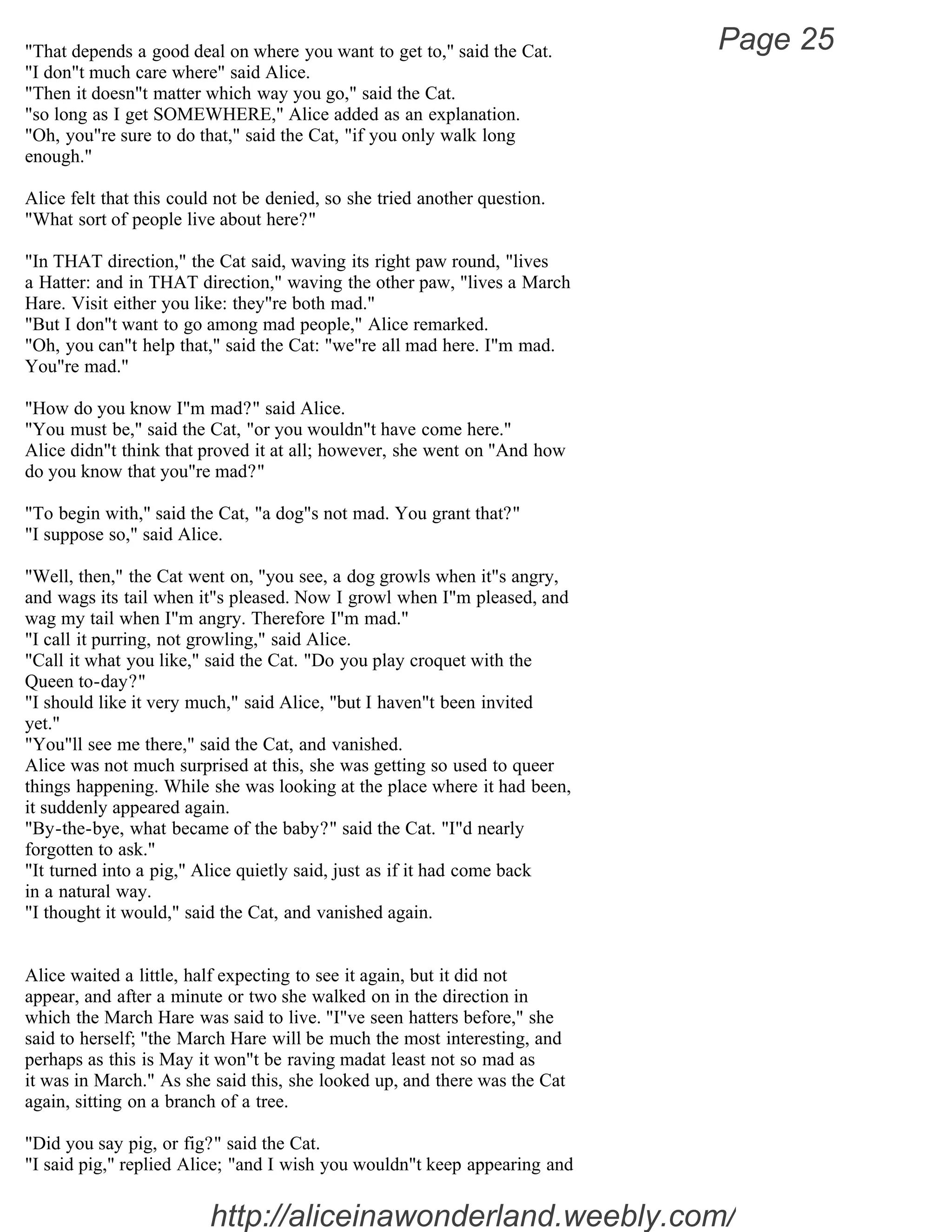 Alice In Wonderland | PDF