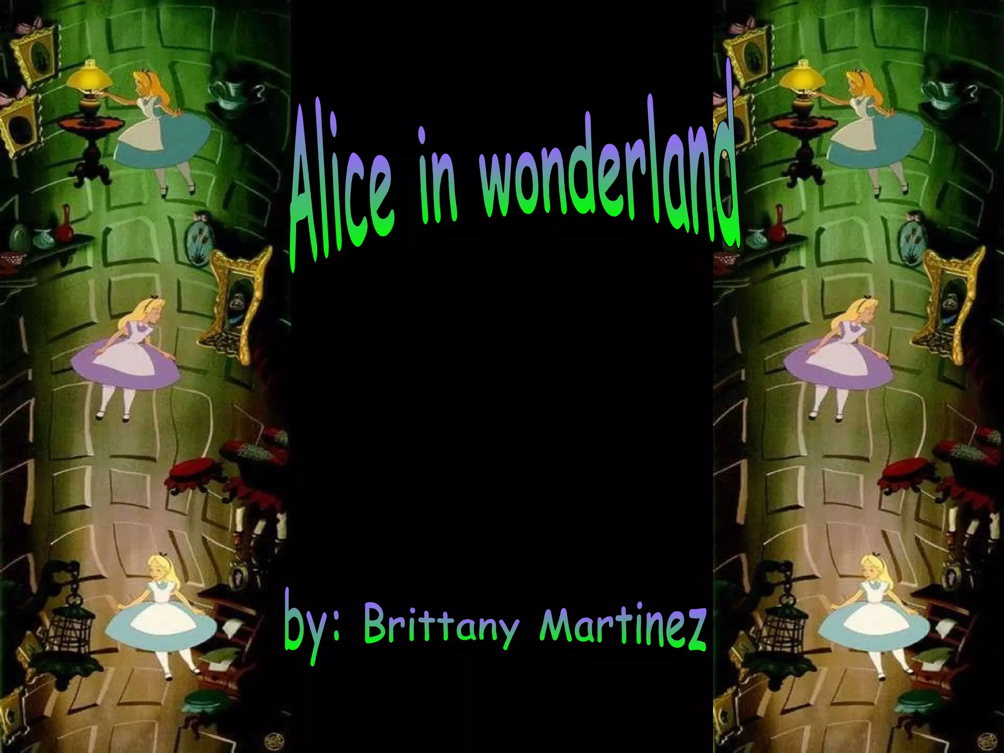 Alice in wonderland | PPT