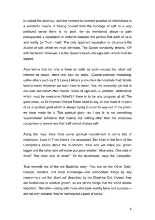 ALICE IN WONDERLAND: THE ANCIENT WISDOM | PDF